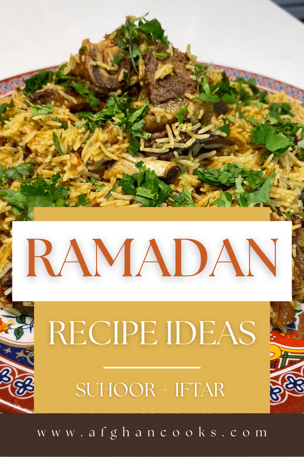 Easy Ramadan Recipes – Afghan Cooks