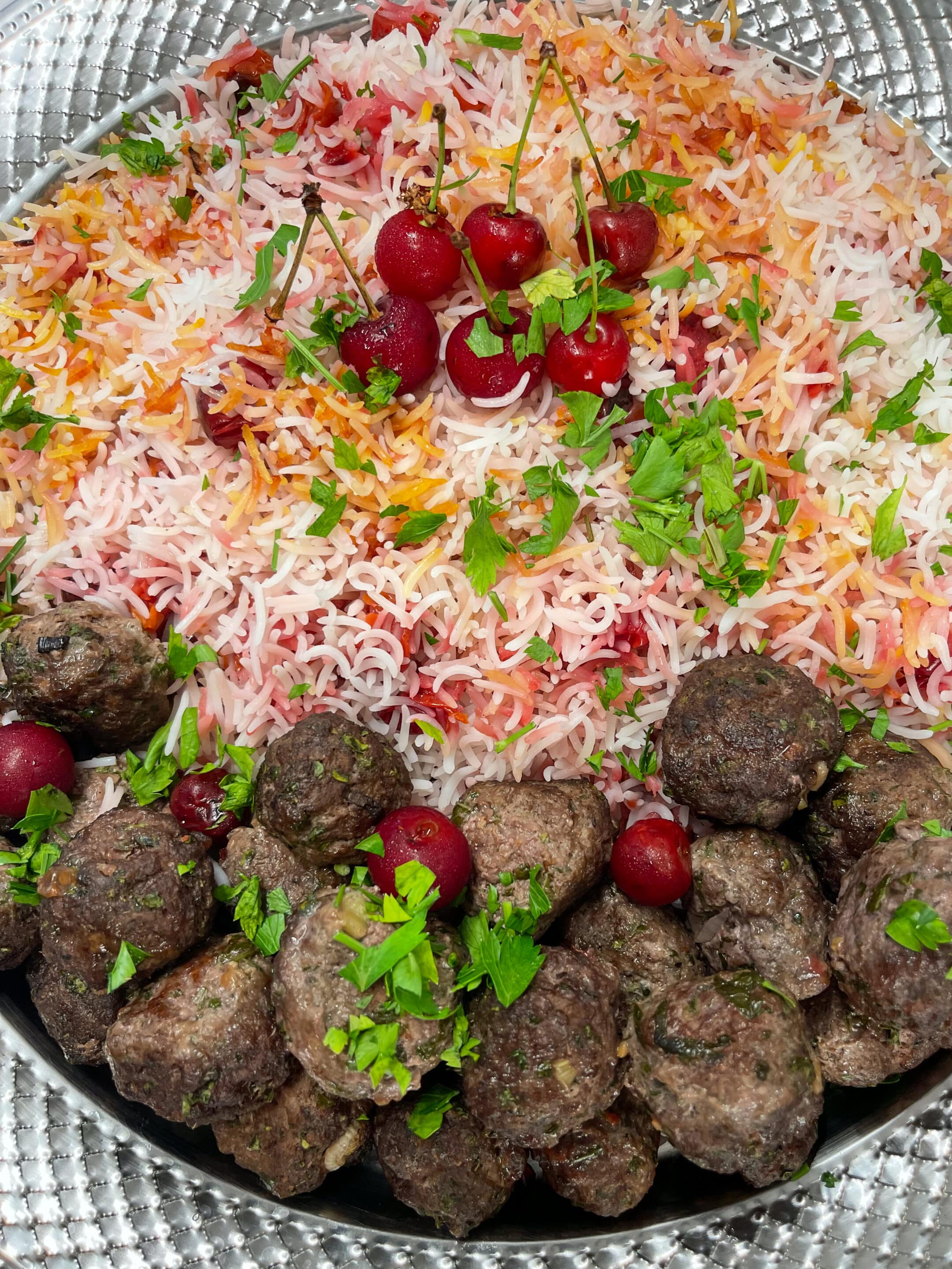 Aloo baloo palow - Sour Cherry Rice – Afghan Cooks